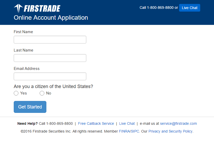 オプション取引におススメなFirstradeの口座登録方法 - 4father